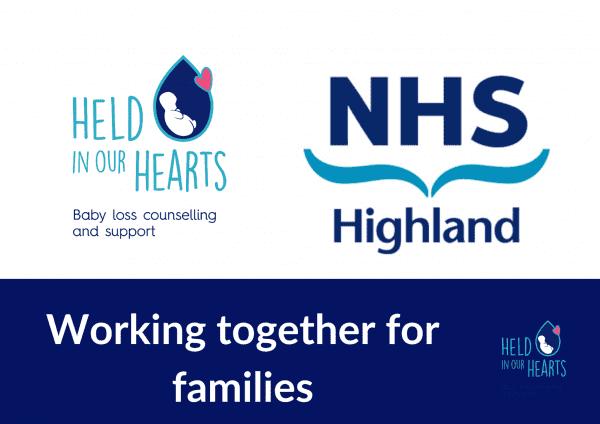 New expansion in partnership with NHS Highlands - Held In Our Hearts