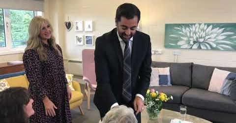 Memorial book of pregnancy & loss; First Minister, Humza Yousaf visit ...