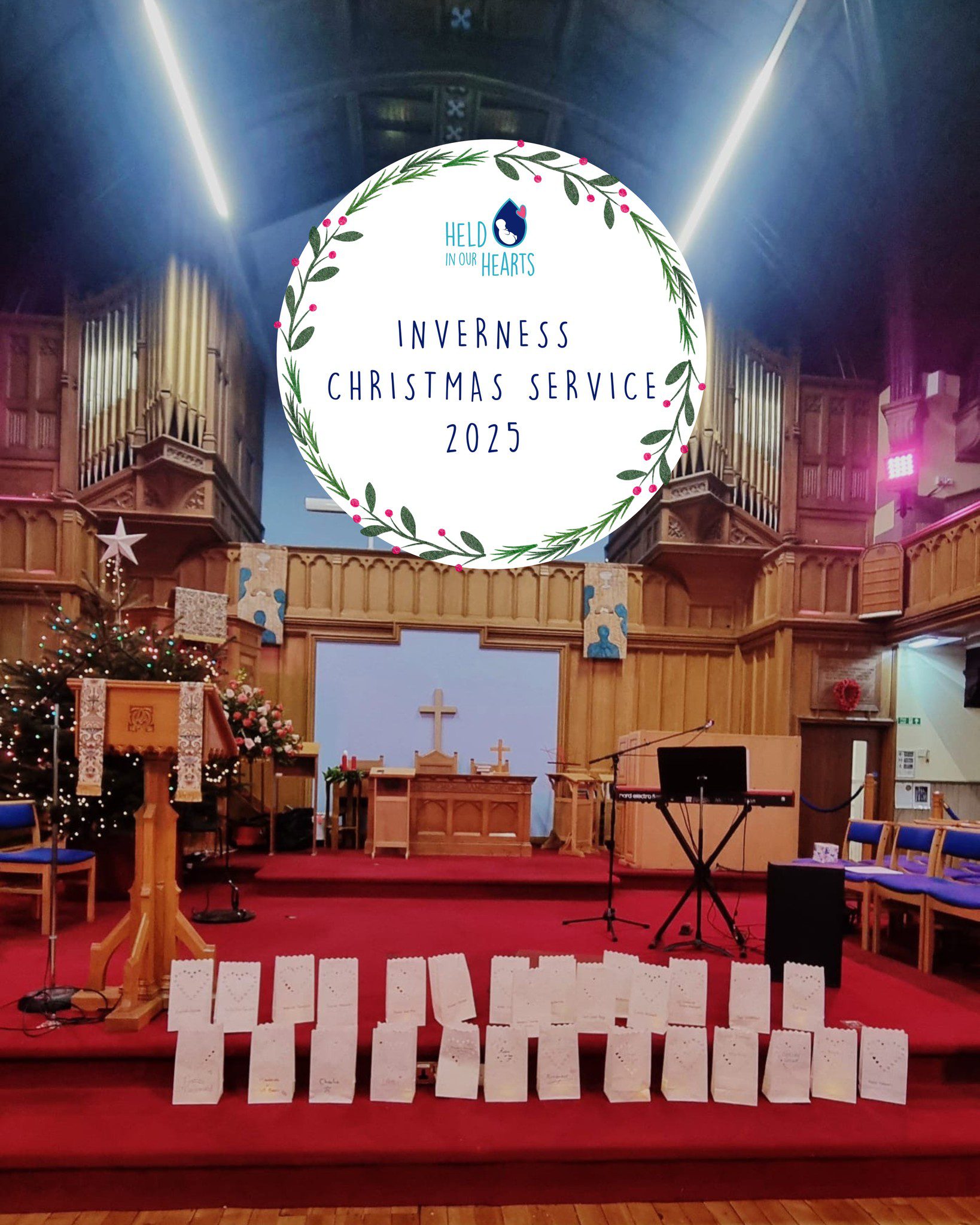 Inverness Christmas service 2025 - Held In Our Hearts